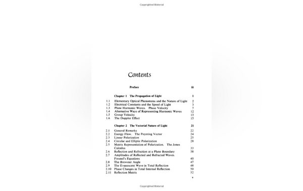 Duclos Bookshop Introduction to Modern Optics - Duclos Lenses