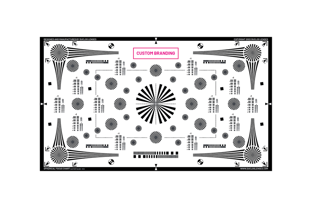 Duclos Distortion Checker Chart 16:9 - Duclos Lenses